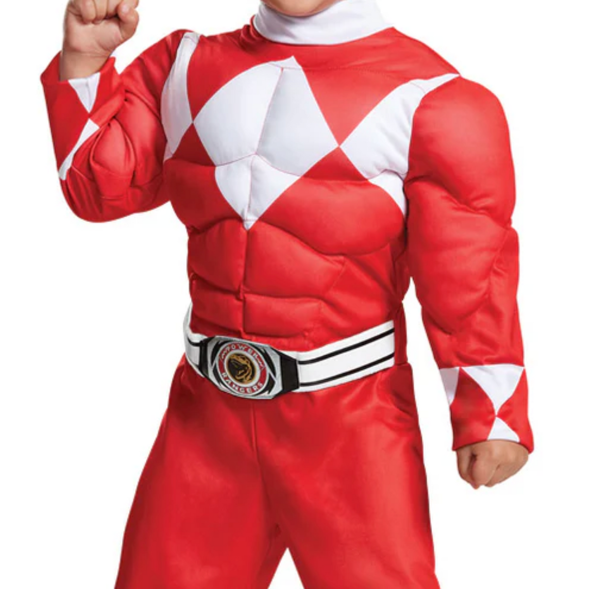 Power Up Playtime with the Red Ranger Muscle Power Costume for Kids ...