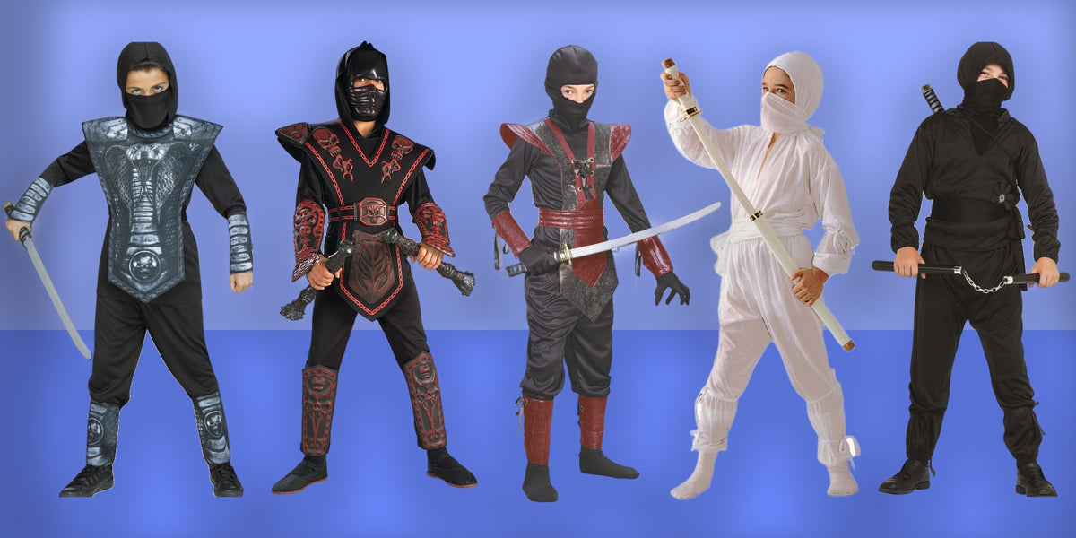 Magnetic Balls 1000 Pcs Kids Ninja Costume Set - Deluxe Halloween Ninja ...