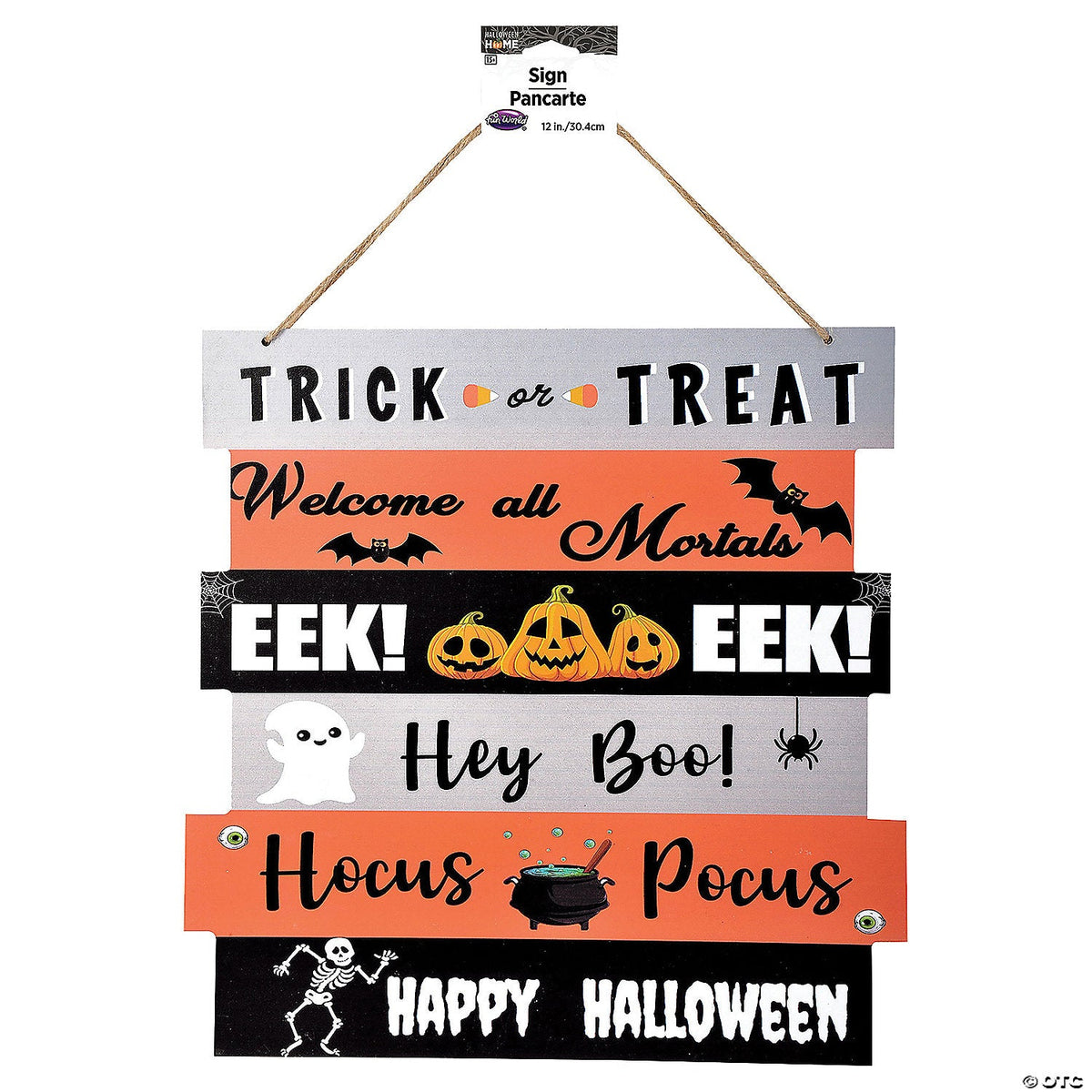 13.5"x13.5" Hocus Pocus Hanging Sign — The Costume Shop