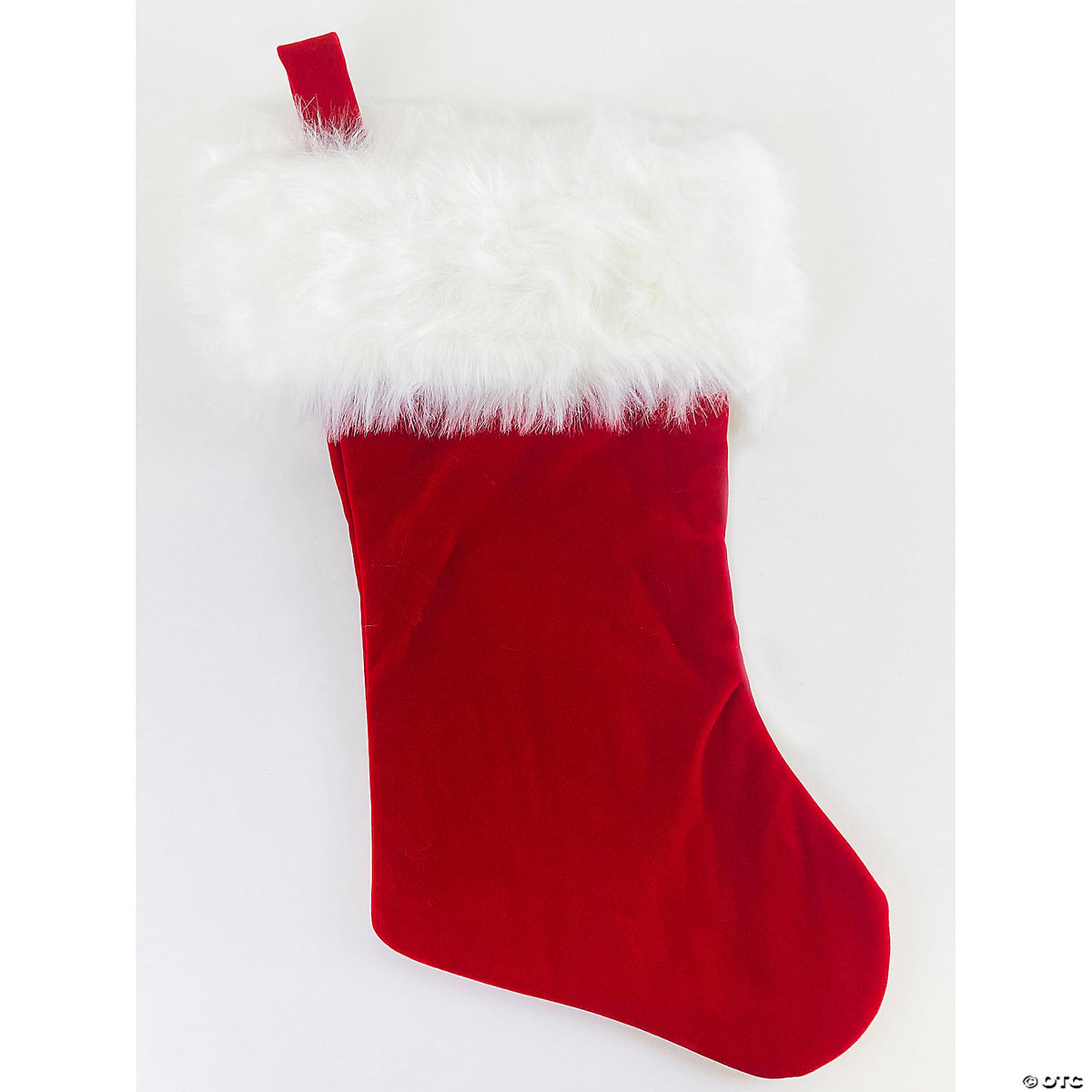 19" Velvet Lined Stocking | Costume-shop.com — The Costume Shop