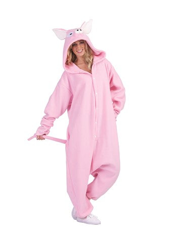 Adult Penelope Pig Union Suit - Pink | Costume-Shop.com — The Costume Shop