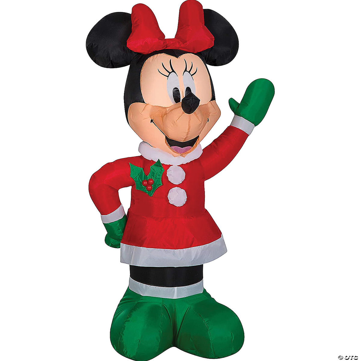 42" Blow Up Inflatable Minnie in a Winter Outfit Yard Decoration — The ...