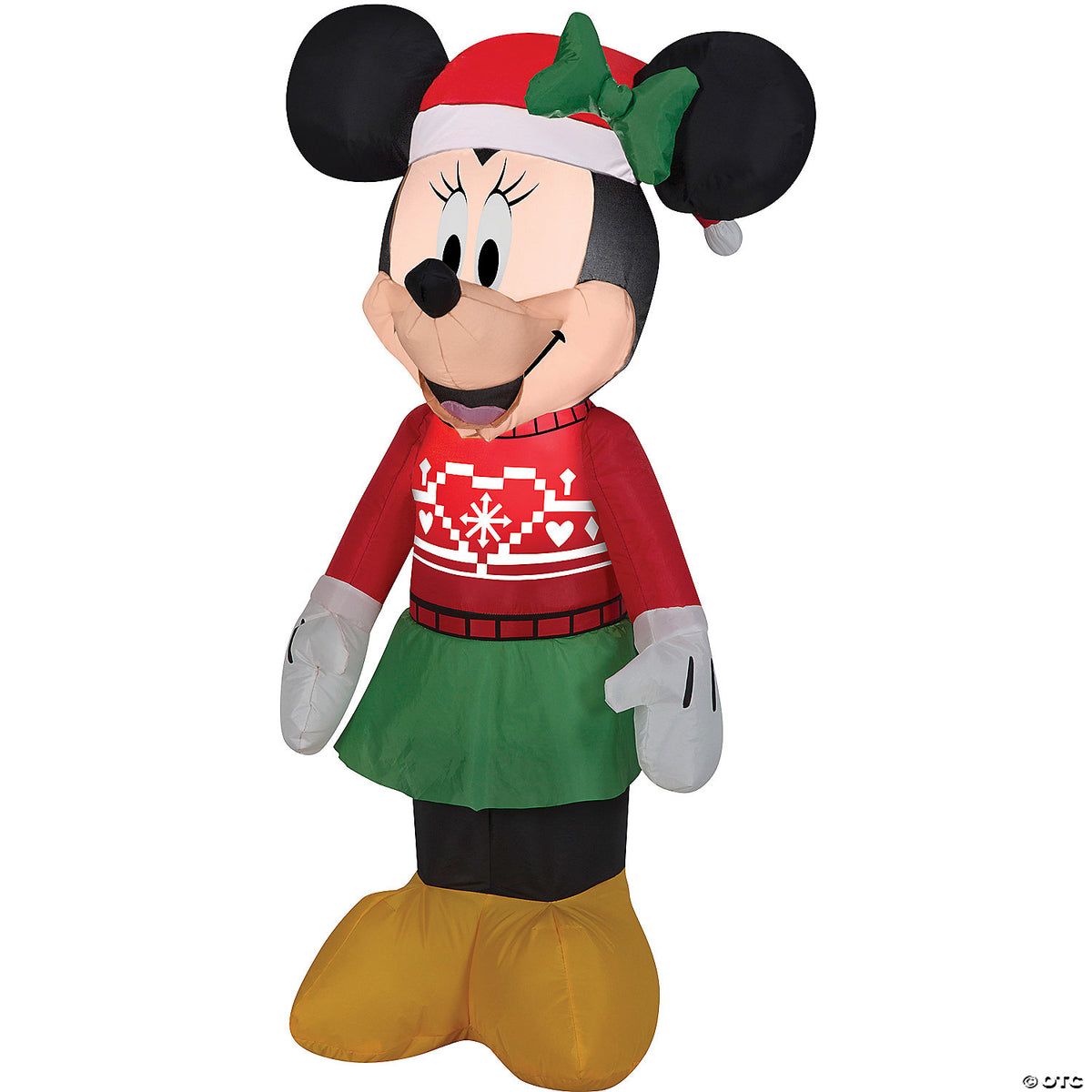 42" Blow Up Inflatable Minnie Mouse Ugly Sweater Yard Decoration — The ...