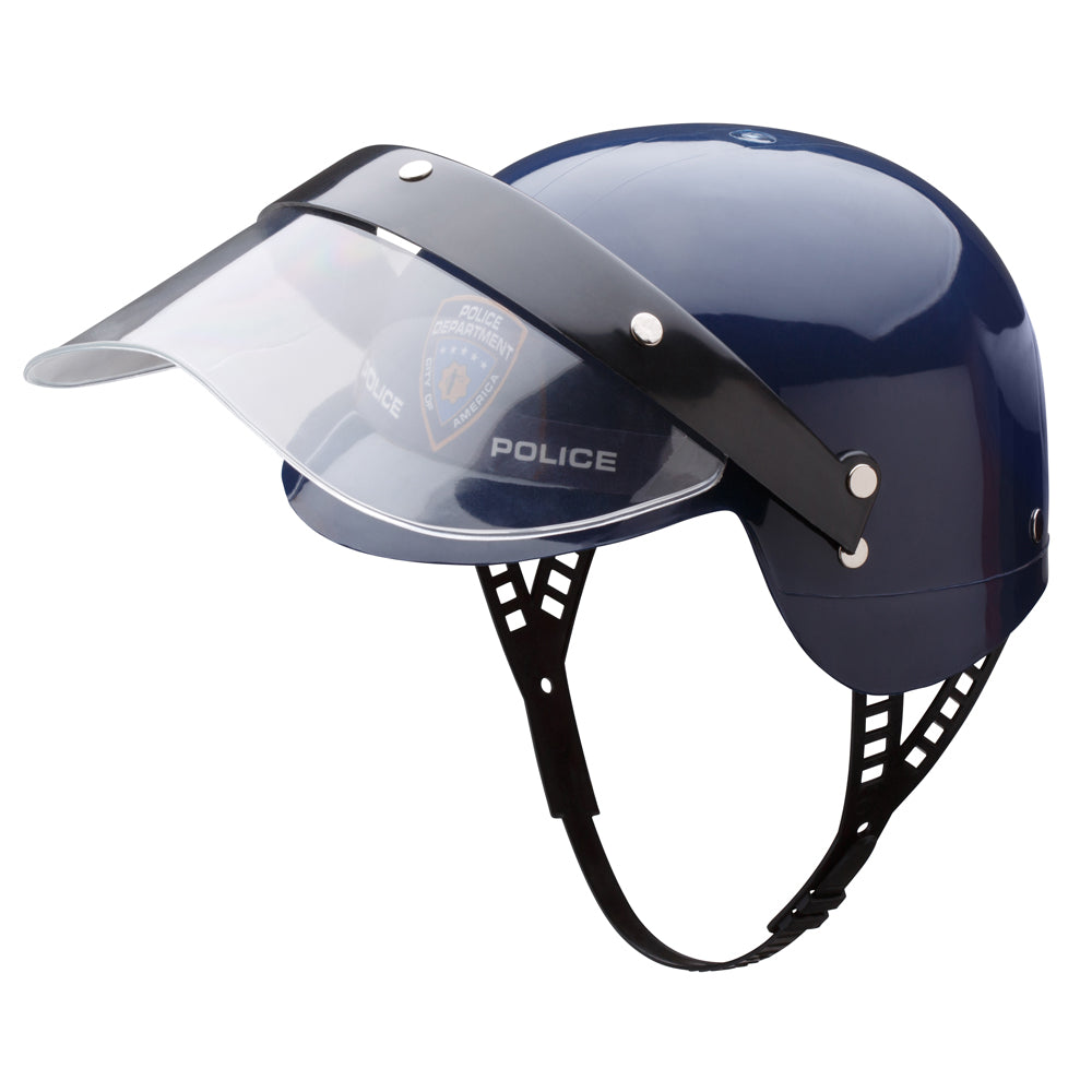 Police Helmet with Transparent Visor | Costume-Shop.com — The Costume Shop