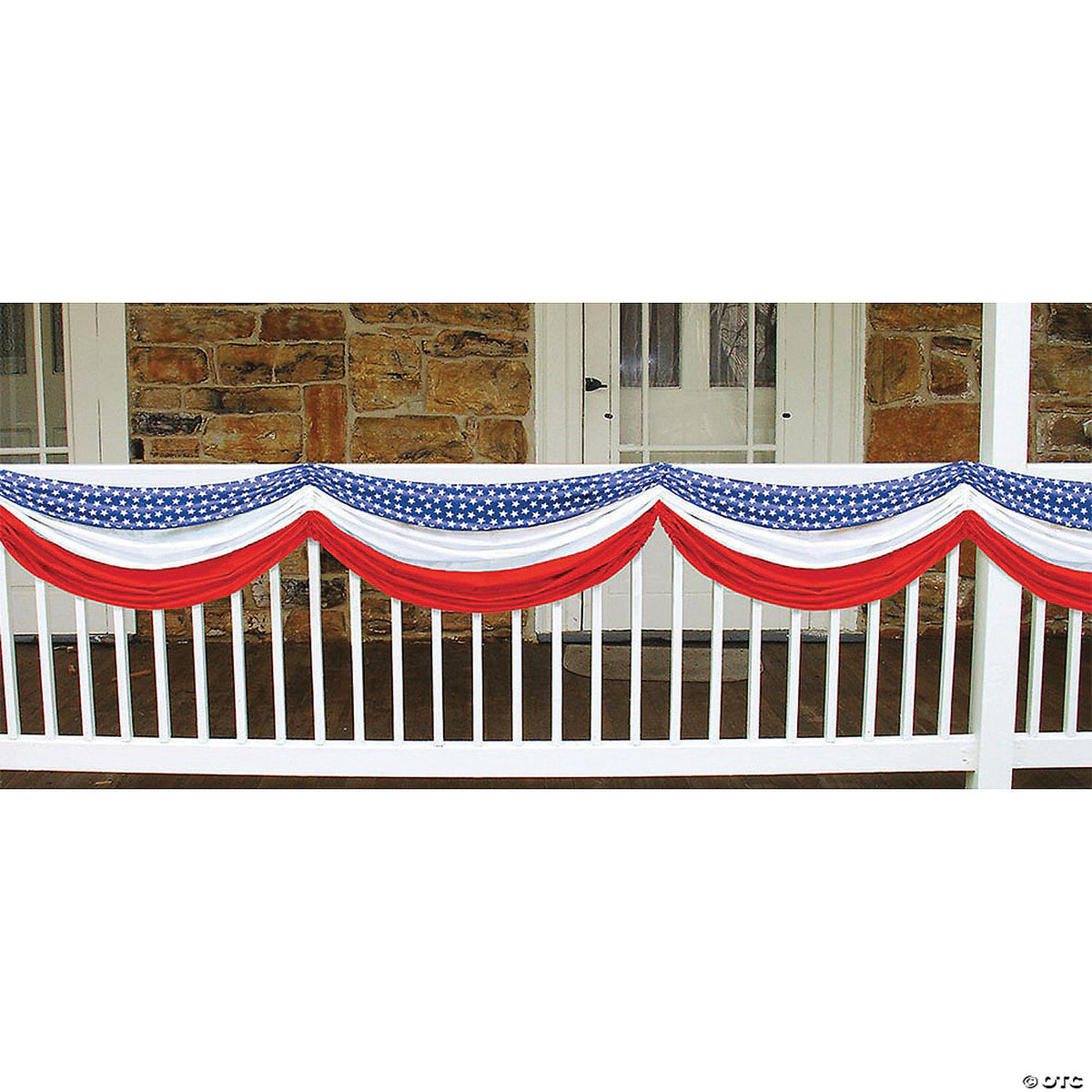 5' Stars Stripes Fabric Bunting | Costume-shop.com — The Costume Shop