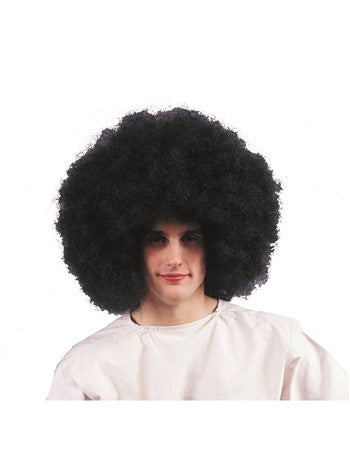 Giant Bushy Wig - Black 18" | Costume-Shop.com — The Costume Shop