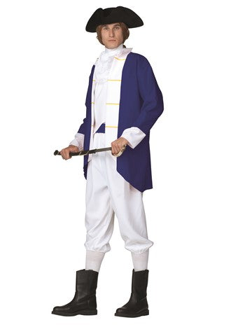 Men's Red Colonial Captain Costume | Costume-Shop.com — The Costume Shop