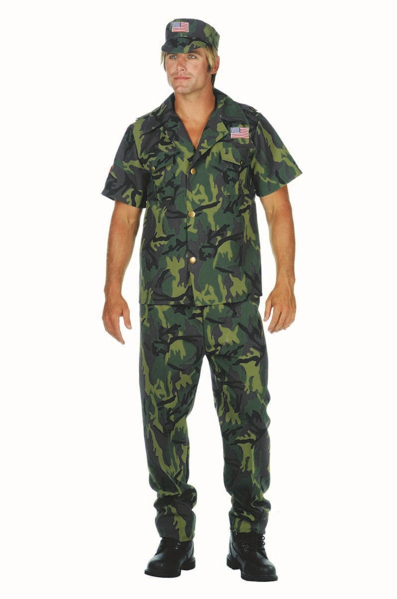 Commando Military Man Outfit XL | Costume-Shop.com — The Costume Shop