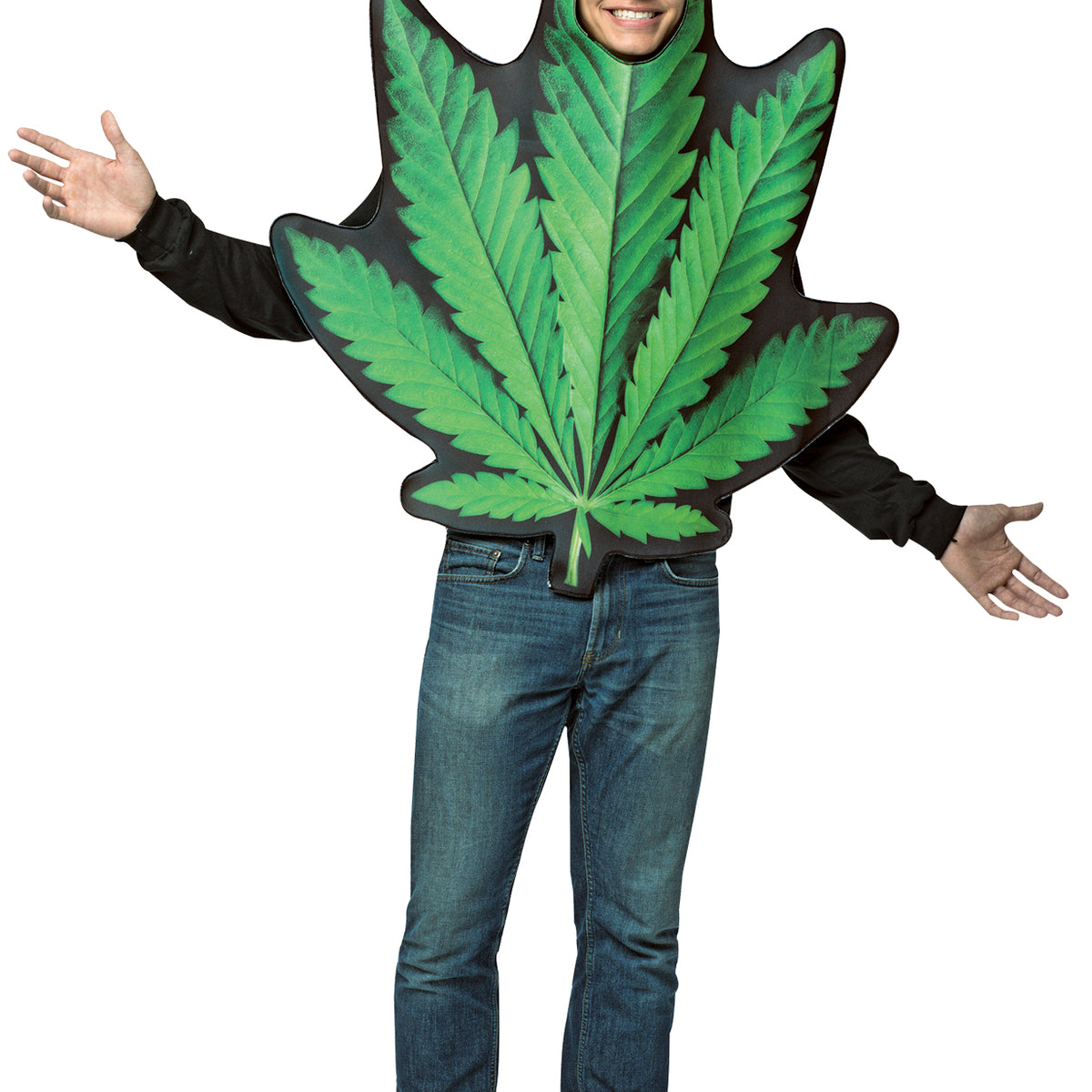 Realistic Pot Leaf Tunic Costume — The Costume Shop