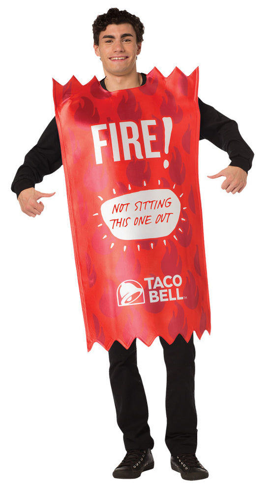 Taco Bell Costume Fire Hot Sauce — The Costume Shop