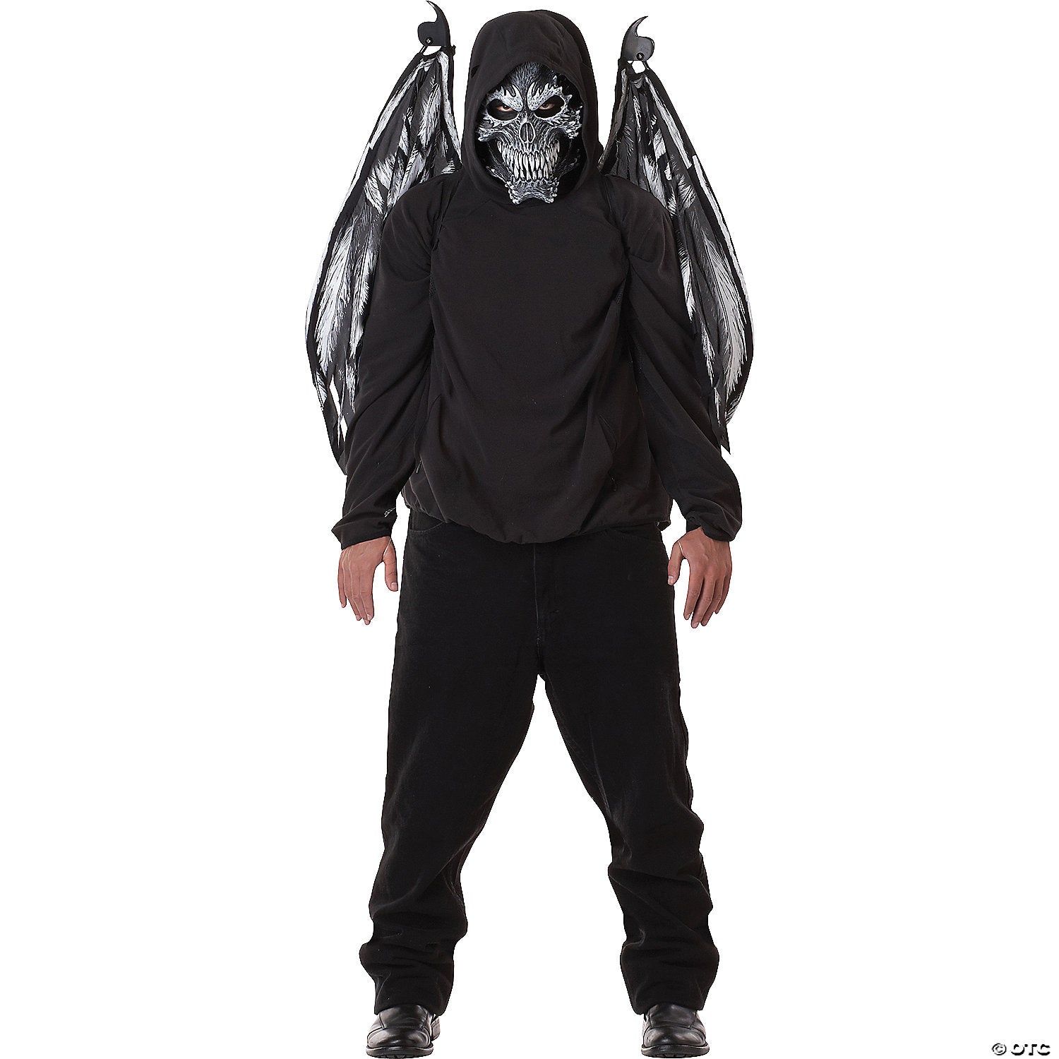 Adult Fallen Angel Mask And Wings — The Costume Shop