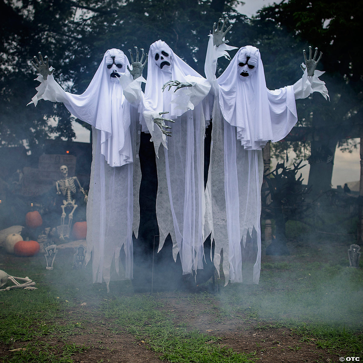 6' Animated Haunting Ghost Trio | Costume-shop.com — The Costume Shop