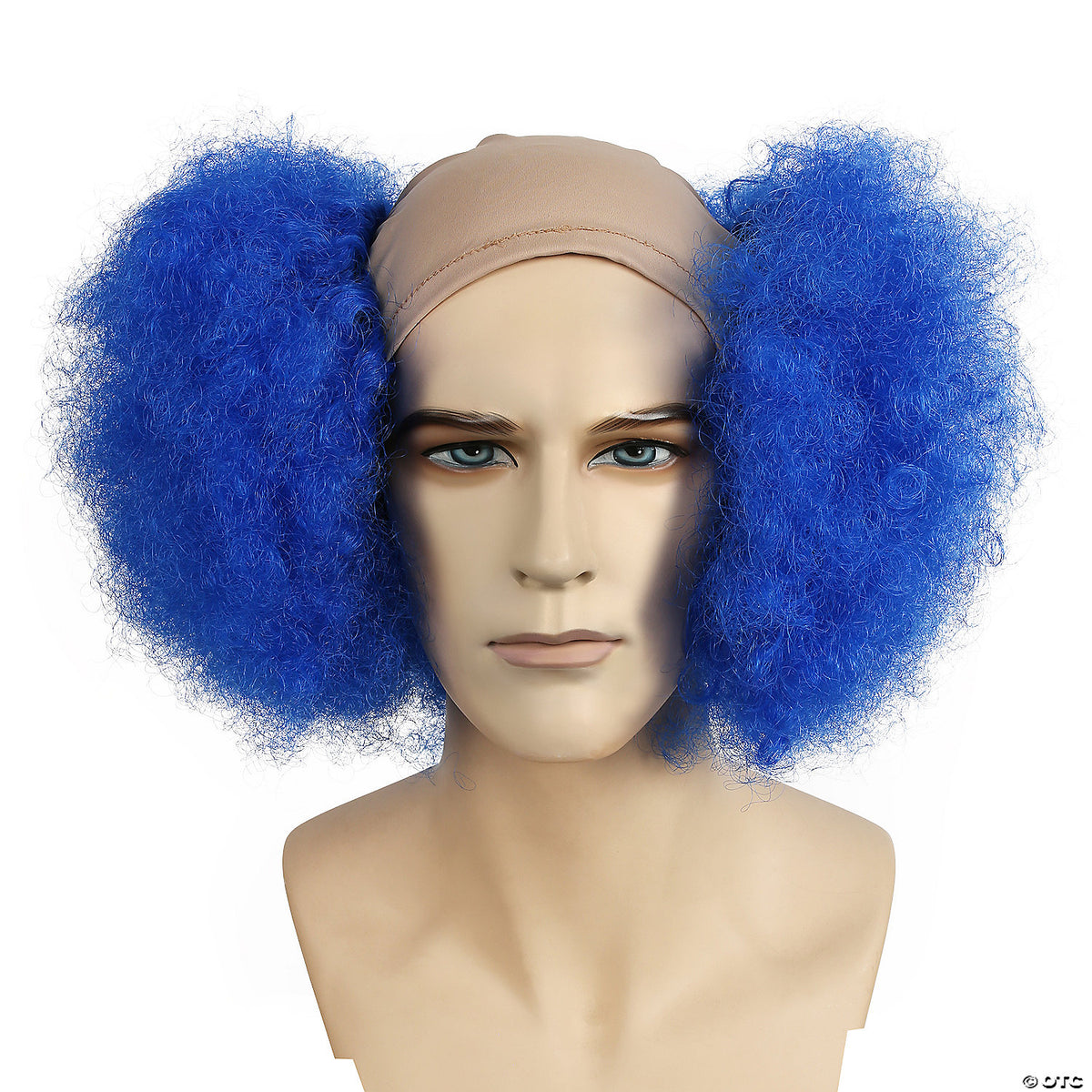Curly Clown Wig with Bald Front — The Costume Shop