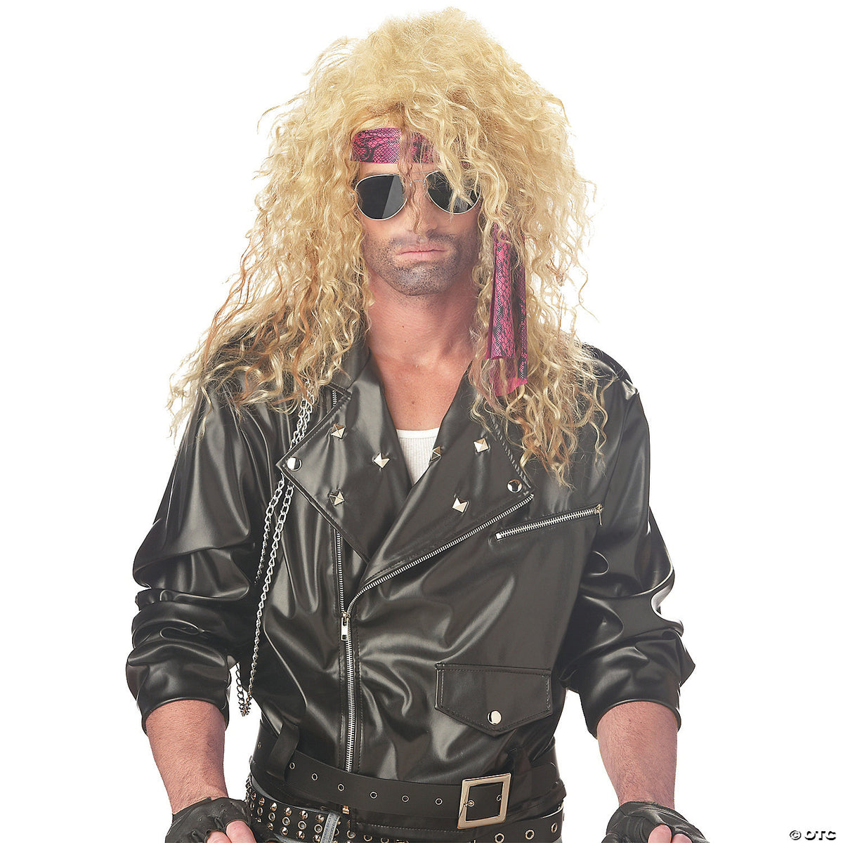 Blonde Heavy Metal Rocker Wig — The Costume Shop