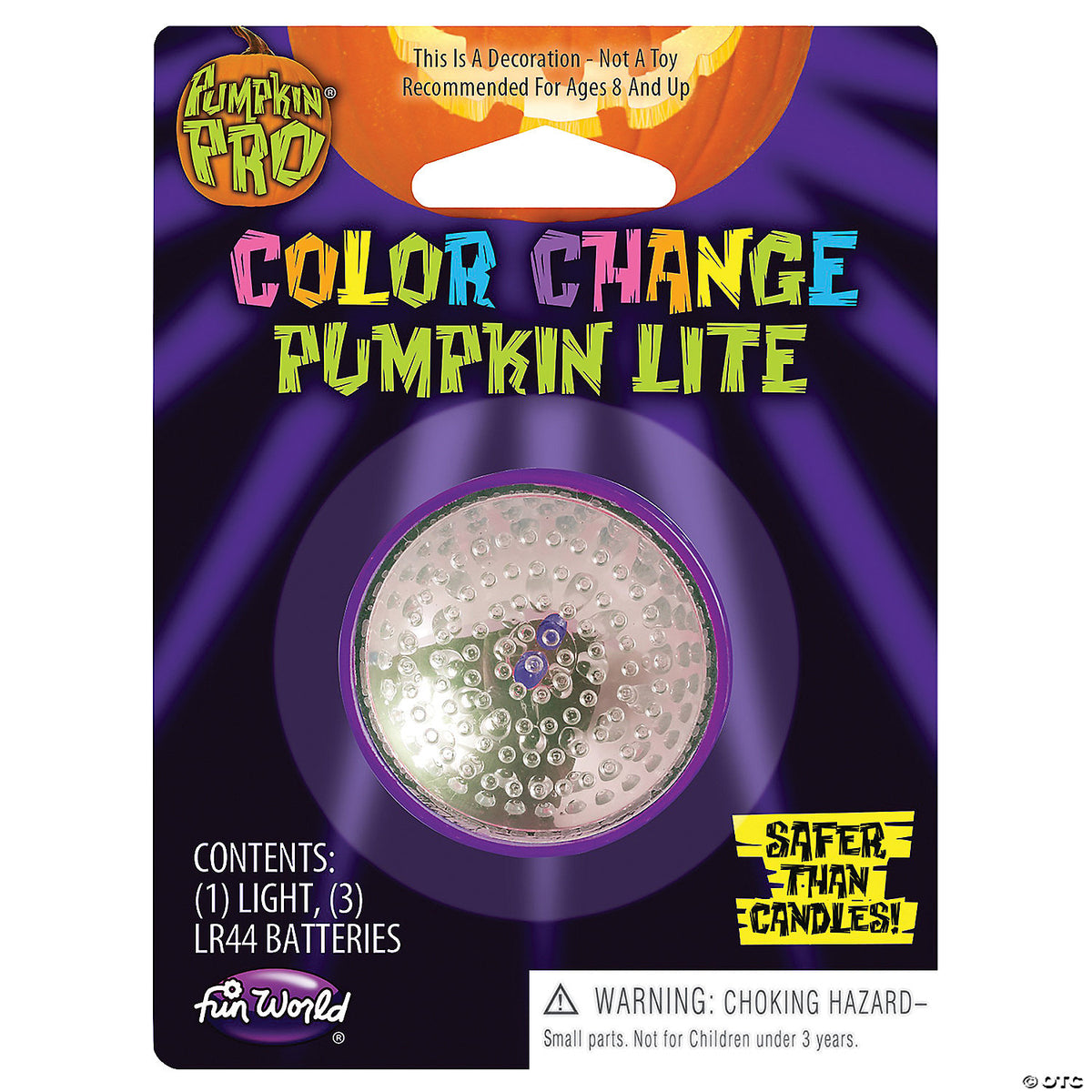 Color Changing Pumpkin Light — The Costume Shop