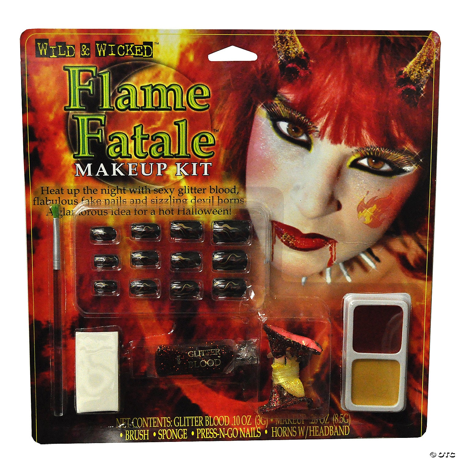 Flame Fatale Makeup Kit — The Costume Shop
