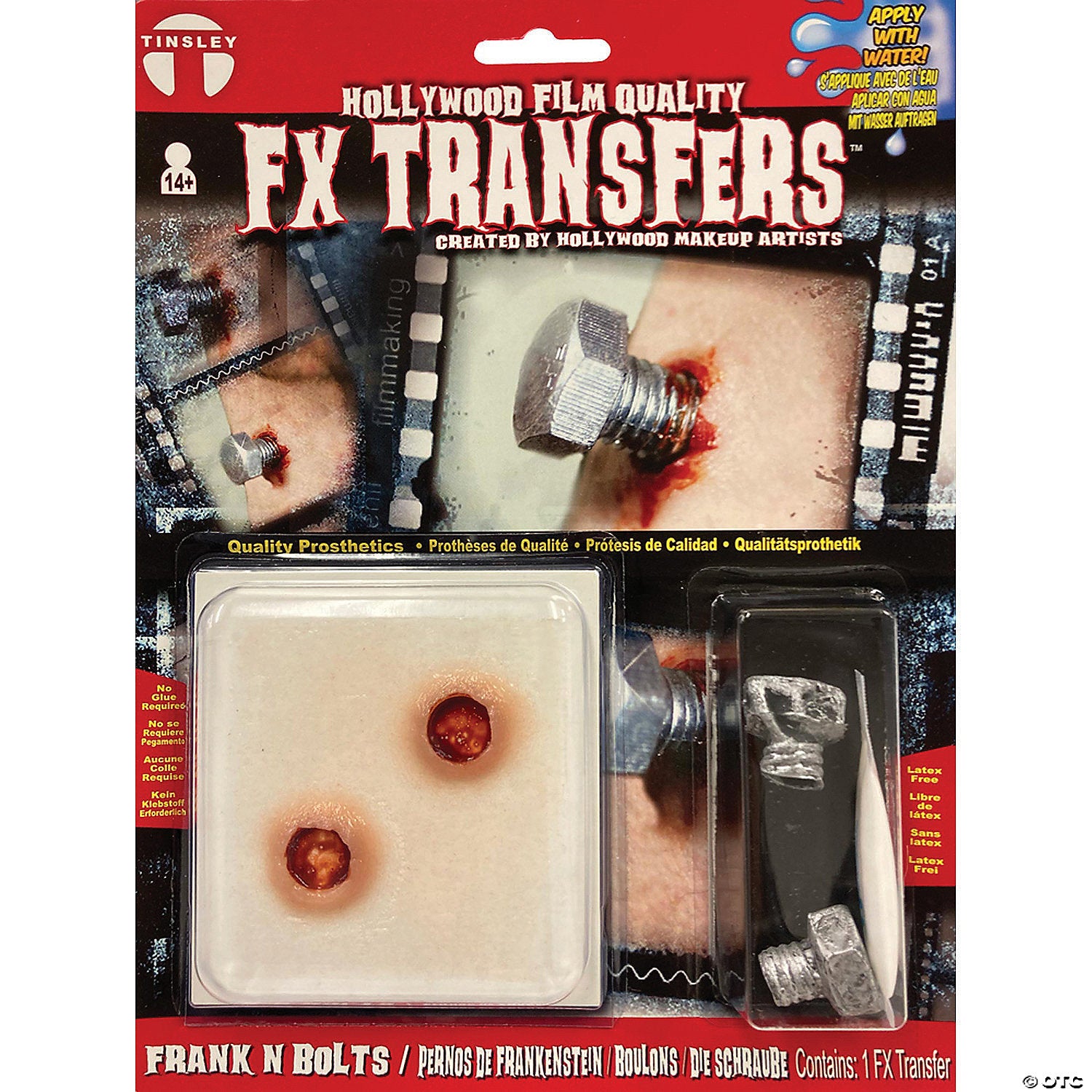Frank N Bolts Prof Tattoo — The Costume Shop