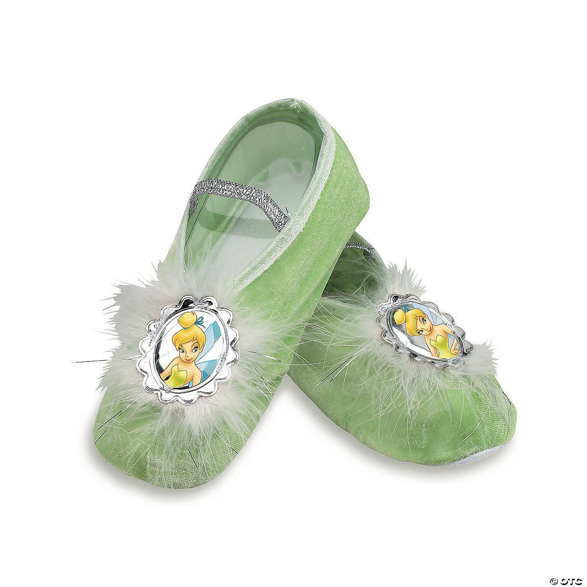 Girl's Tinker Bell Ballet Slippers — The Costume Shop