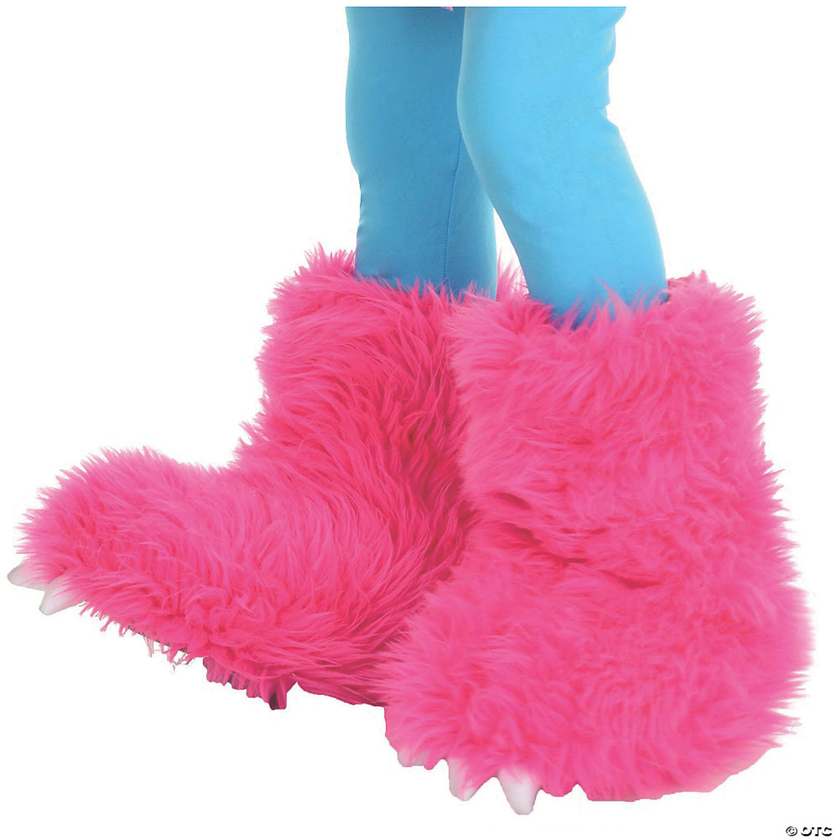 Hot Pink Monster Boot Covers — The Costume Shop
