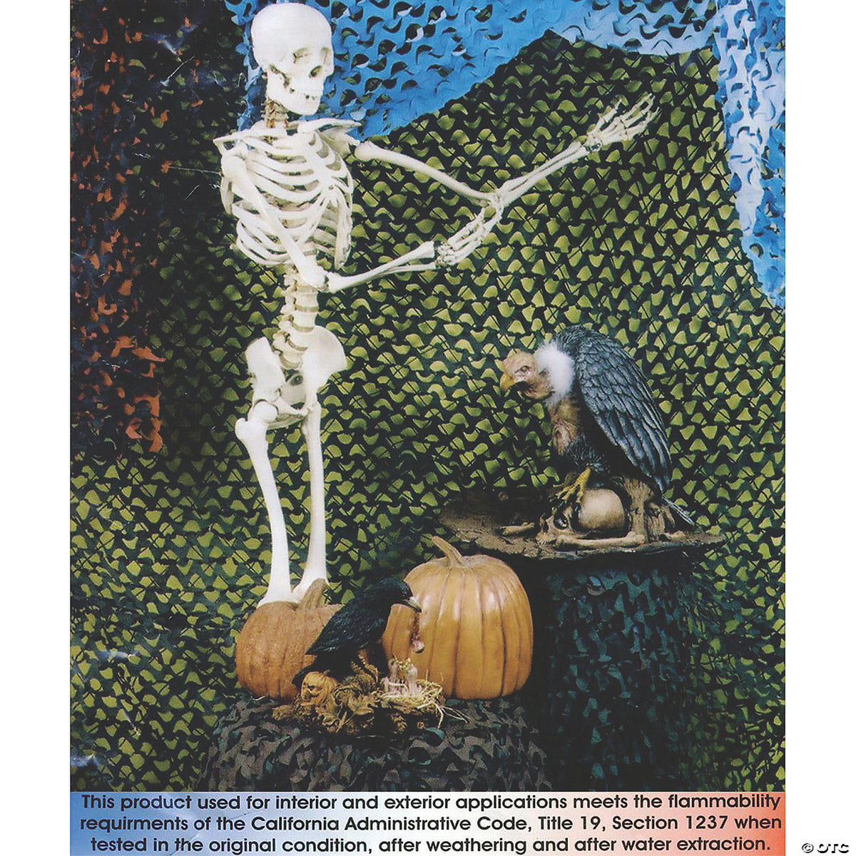 Large Green & Brown Camo Net | Costume-shop.com — The Costume Shop