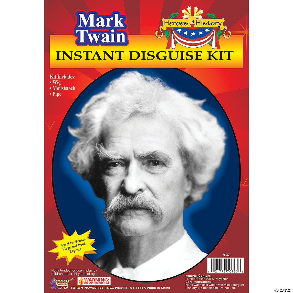 Mark Twain Classic Author Kit — The Costume Shop