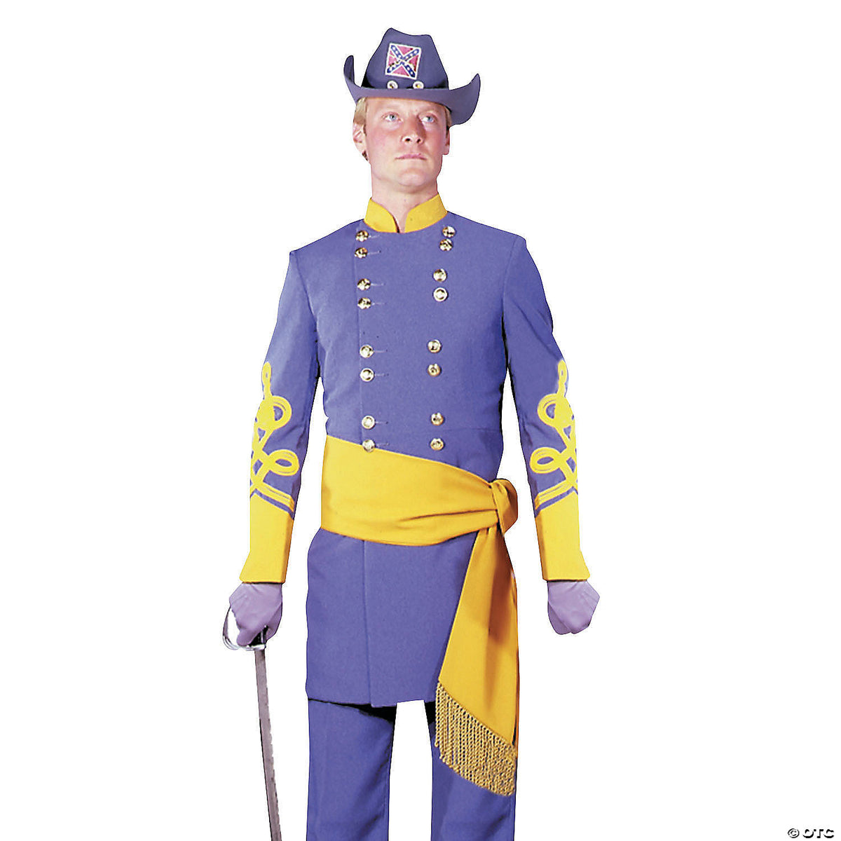 Men's Deluxe Confederate General Costume - Large — The Costume Shop