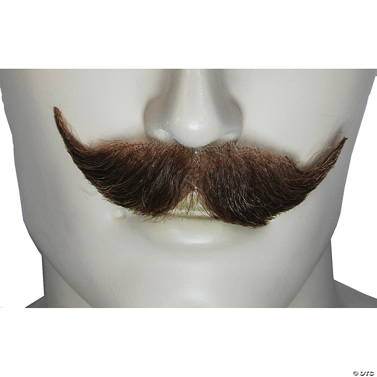 Men's Twisted Human Hair Mustache — The Costume Shop