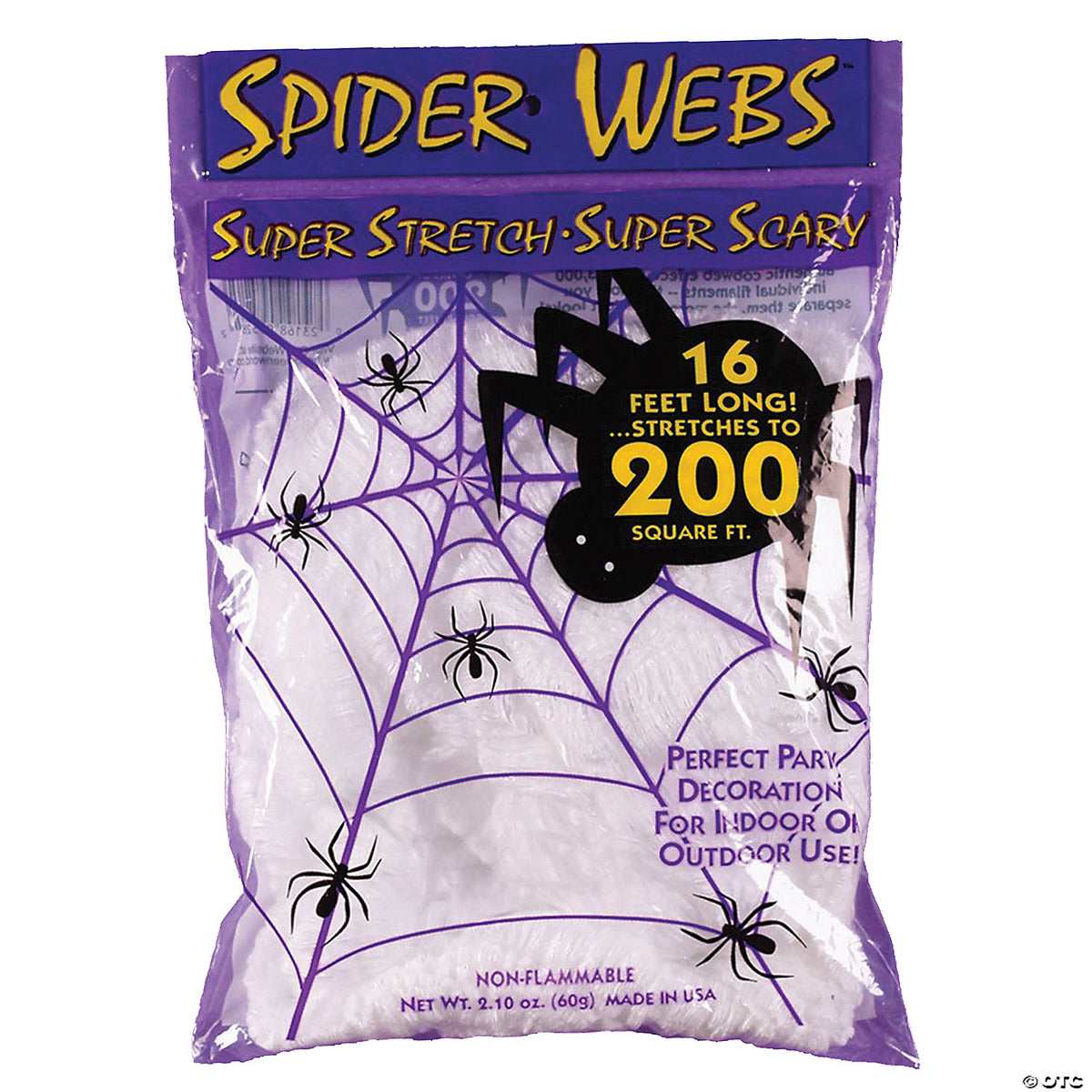 Super Stretch Spider Web Decoration | Costume-shop.com — The Costume Shop