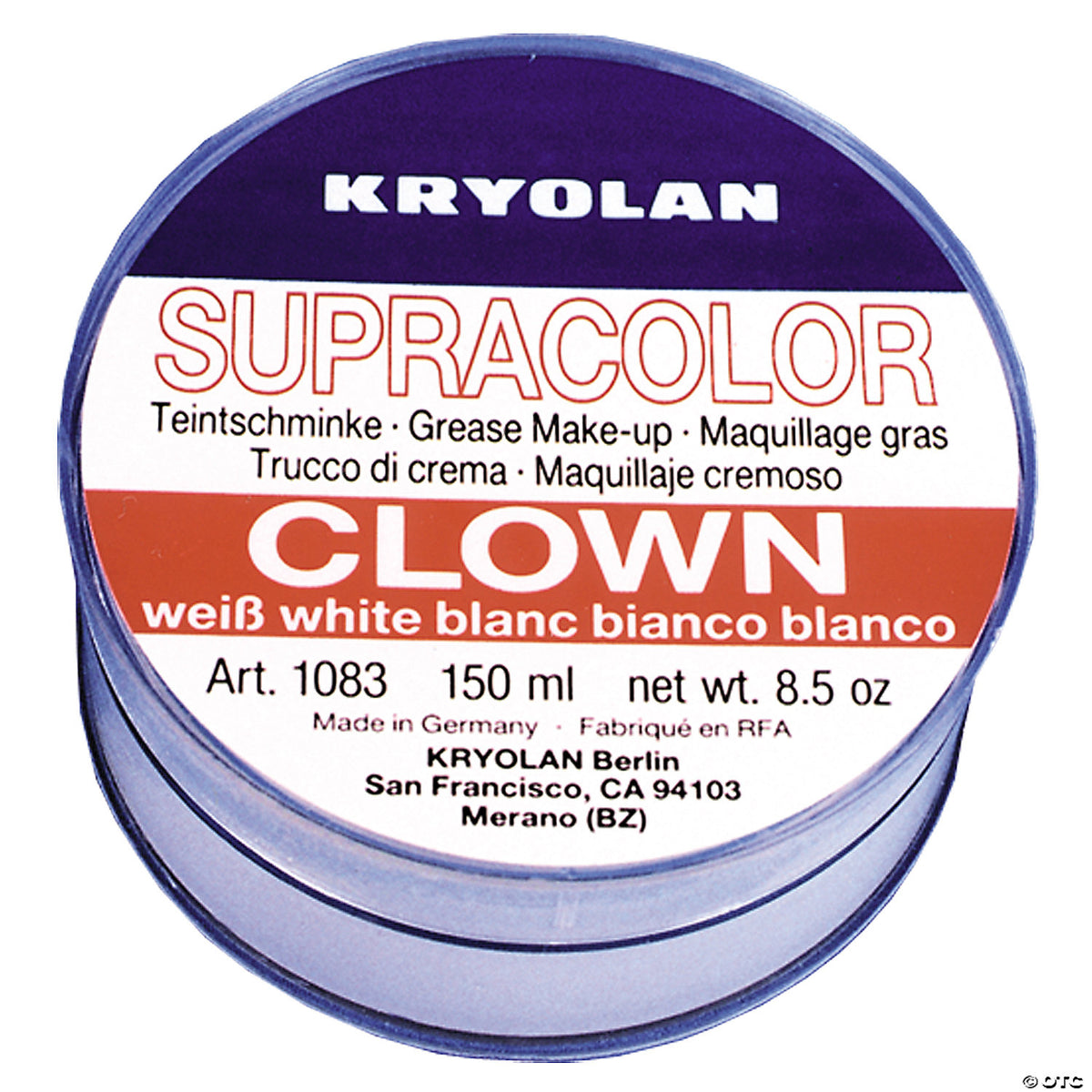 White Clown Makeup - Professional Quality | Costume-Shop.com — The ...