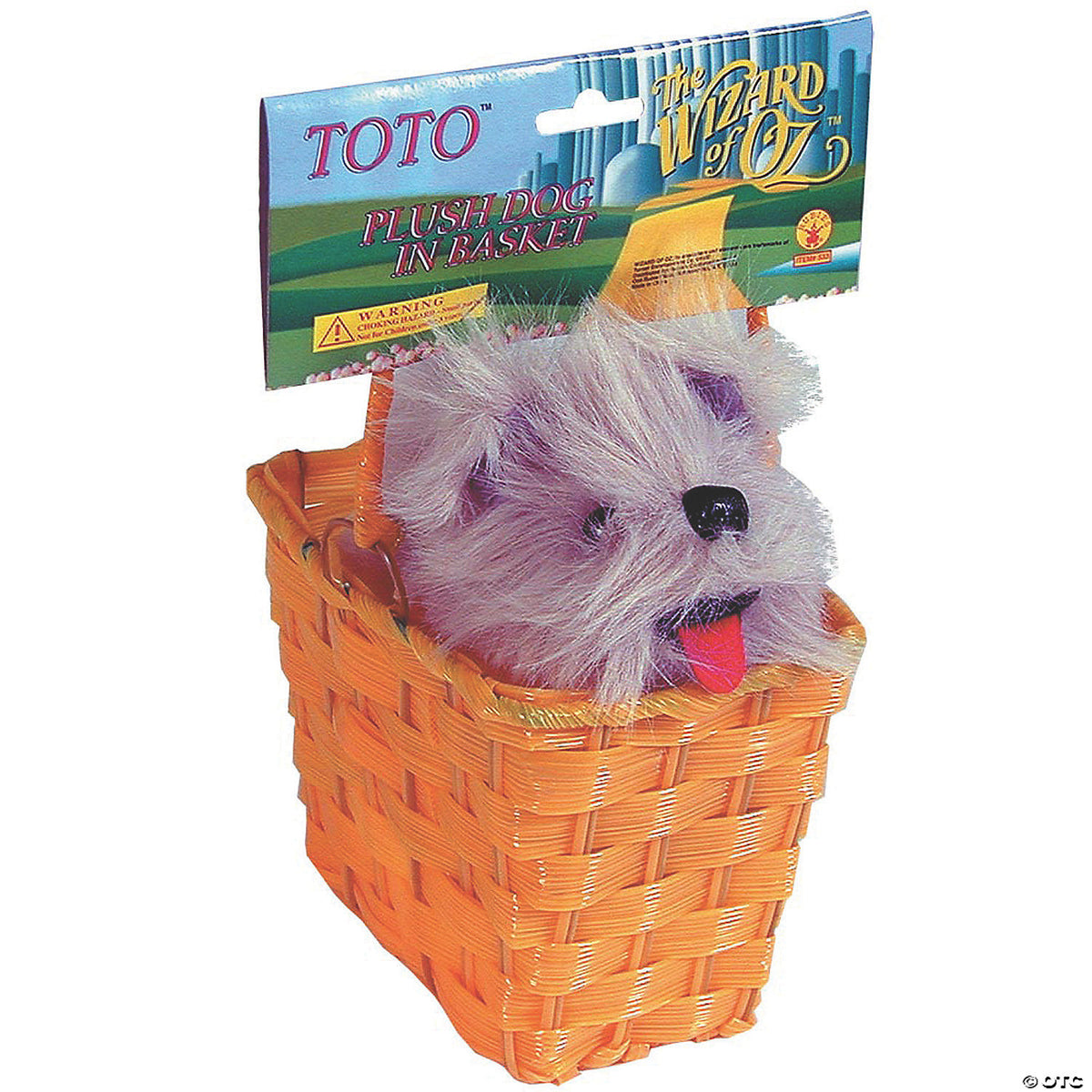 Wizard of Oz Toto in Basket | Costume-shop.com — The Costume Shop